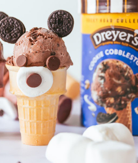 Dreyer's™ Teddy Bear Ice Cream Cones | IceCream.com Recipes