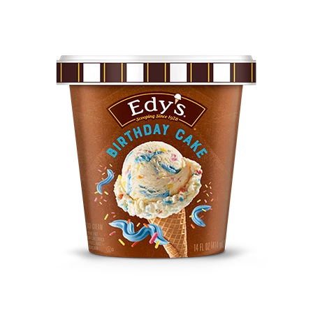 Edys Birthday Cake Ice Cream Edy's Ice Cream, Neapolitan 1.5 Qt