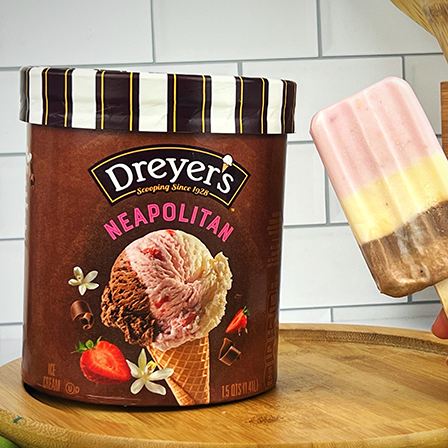 Dreyer's™ Neapolitan Pops | IceCream.com Recipes