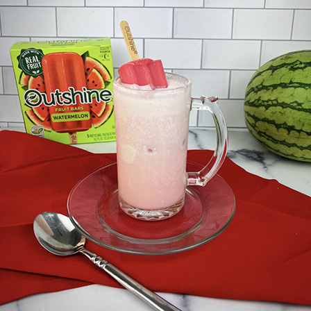 Outshine® Watermelon Float | IceCream.com Recipes
