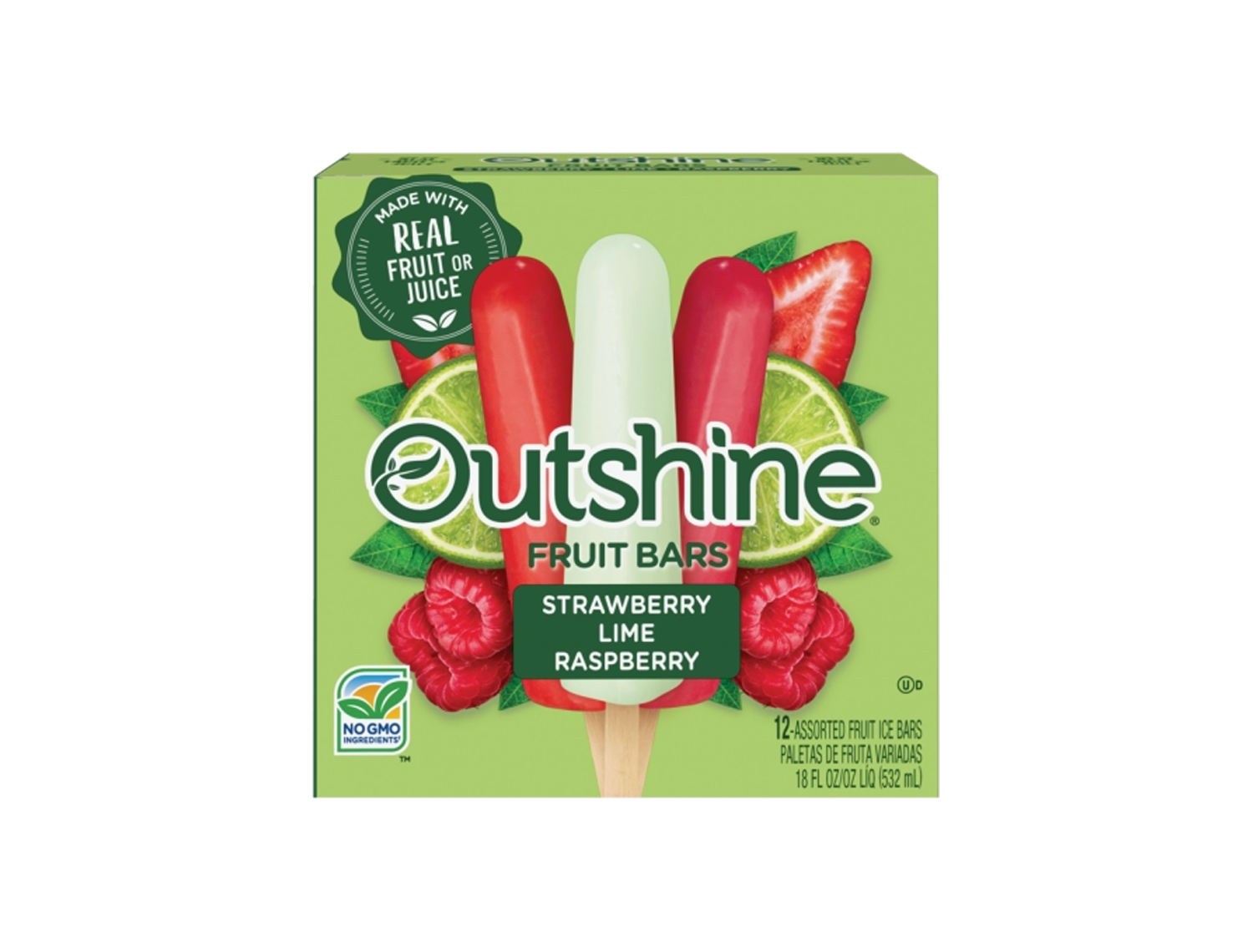 Lime Frozen Fruit Bars Official Outshine Lime Frozen Fruit Bars Official Outshine