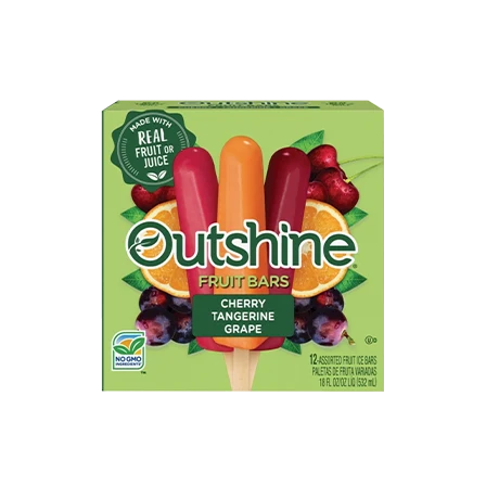 Cherry, Tangerine & Grape Frozen Fruit Pops | Outshine®