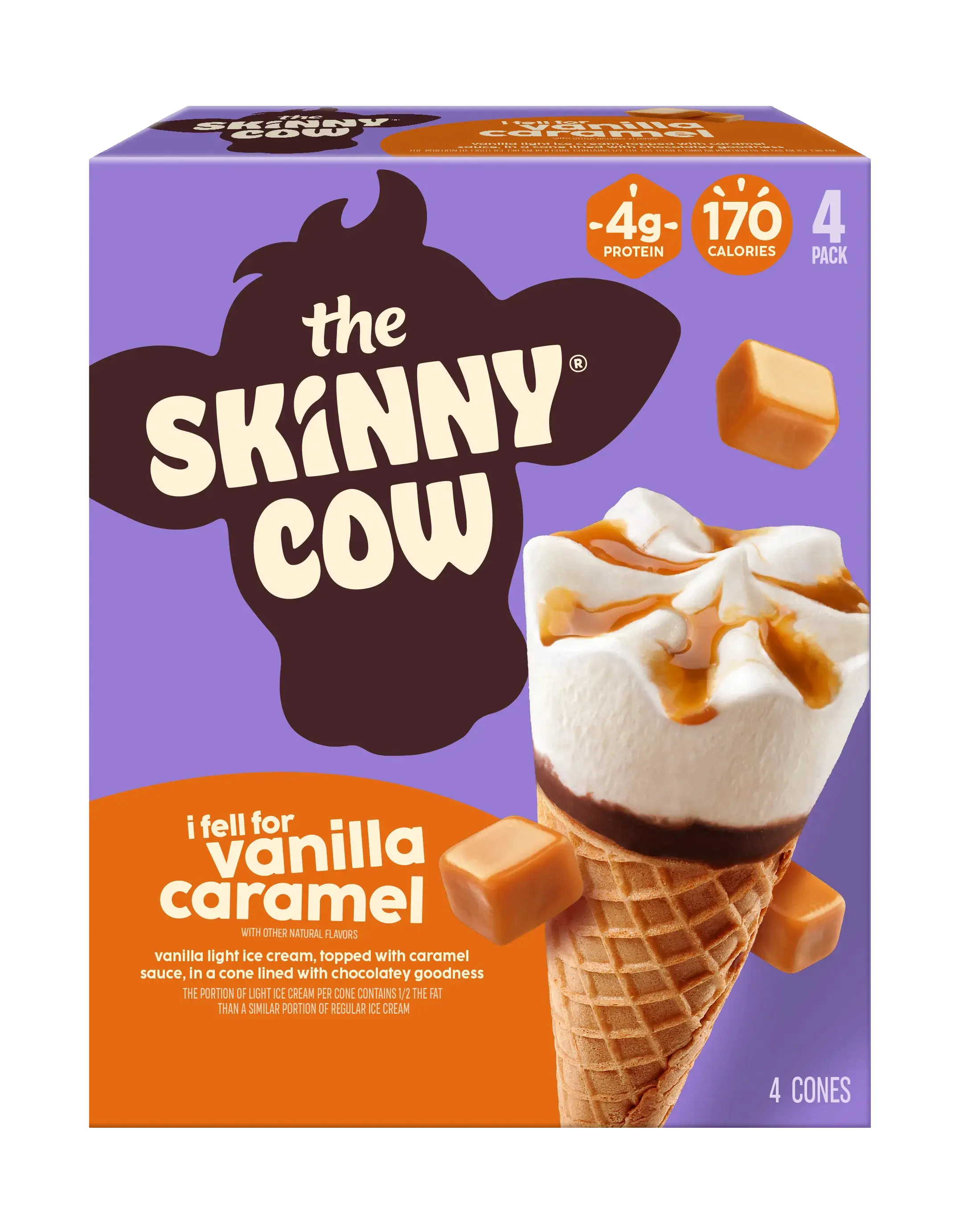 I Fell for Vanilla Caramel Ice Cream Cones